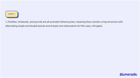 ⏩solvedas Is The Case With Pyridine The Unshared Pair Of Electrons