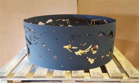 Bass Fire Ring Mississippi Laser