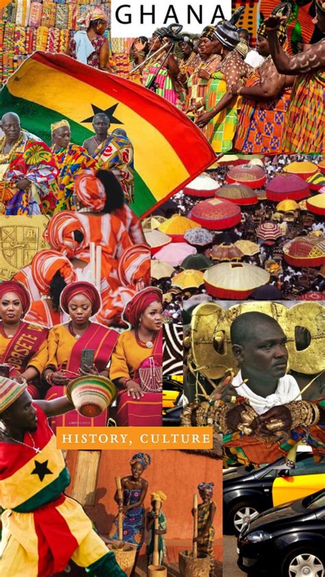 Ghana Culture 🇬🇭 Collage Accra
