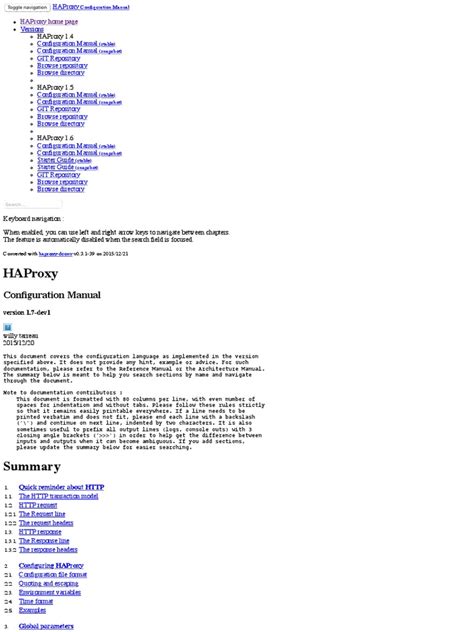 haproxy version 1 7 dev1 configuration manual pdf hypertext