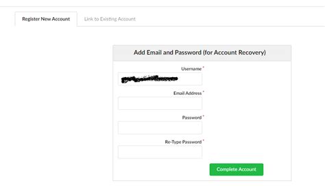Account Linking Does Not Work If Only External Registration Is Allowed