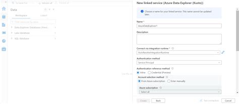 Integrating Azure Data Explorer Cluster With Azure Synapse