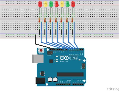 Arduino Led Wiring Diagram