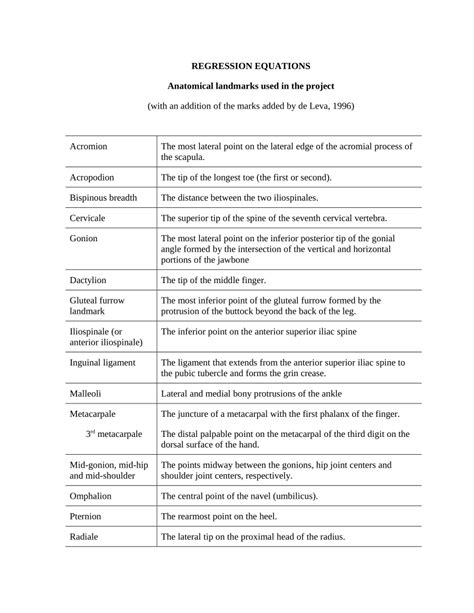 PDF Mass Inertial Characteristics Of The Segments Of The Human Body And Their Relationship