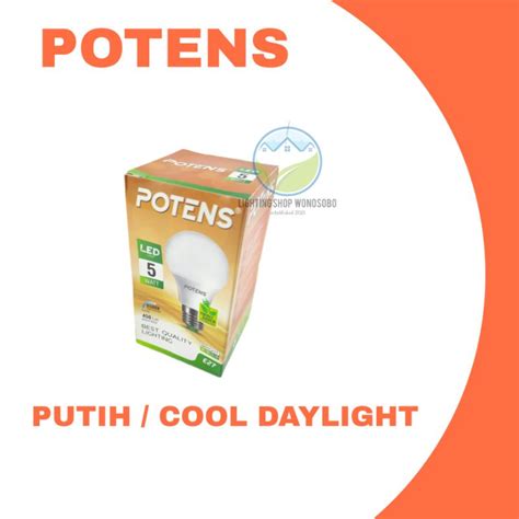 Jual Lampu Bohlam Led Potens Watt Shopee Indonesia