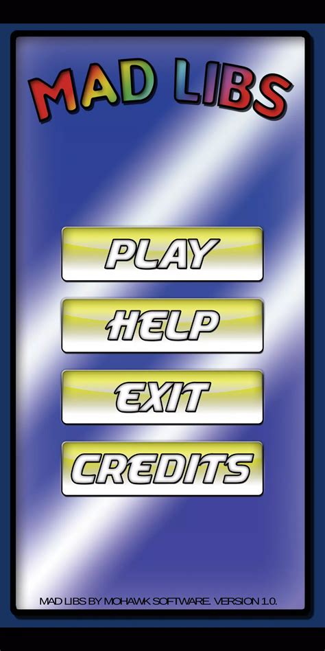 Mad Libs App For Android Carolynn Burger