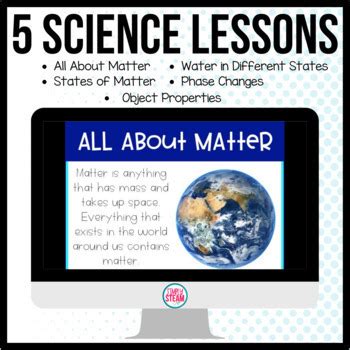 States Of Matter PowerPoint By Simply STEAM Teachers Pay Teachers