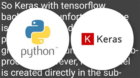 Keras Model Fails To Predict If Called In A Thread Youtube