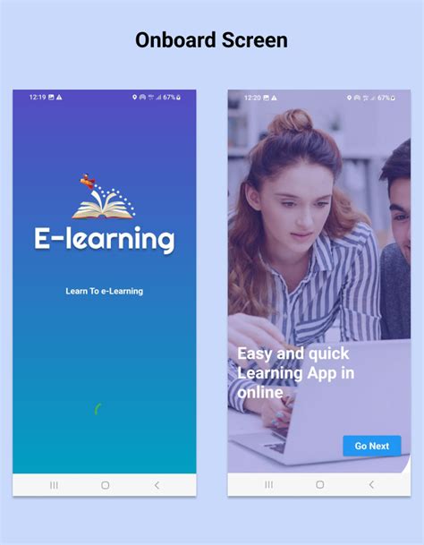 E Learning Flutter UI Kit By DEGITALit CodeCanyon