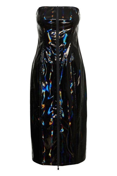 Something New Kjole Kim Off Shoulder Tight Calf Dress Black