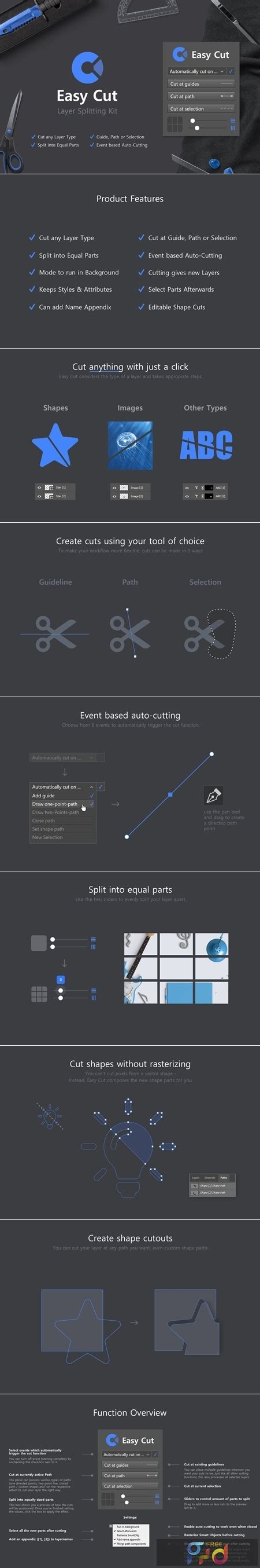 easy cut layer splitting kit graphicux