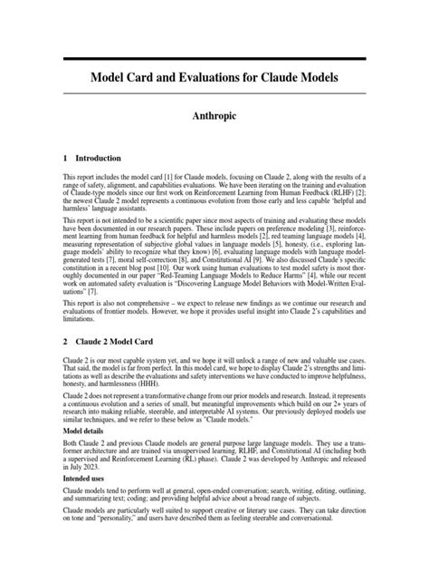 model card claude 2 download free pdf graduate record examinations