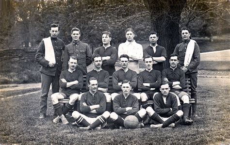 Pre Ww1 Postcard The Football Team Had This Years Picke Flickr