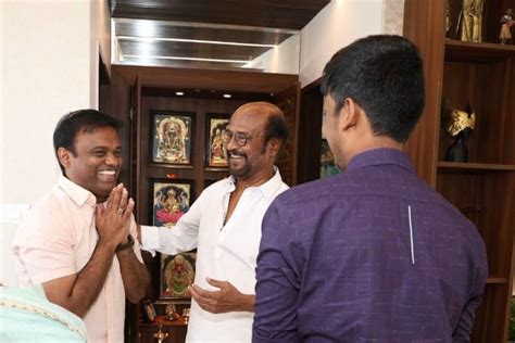 Rajinikanth Visit House Warming Function 2 0 திரைப்படத்தில் பணியாற்றிய பிரபலம் கட்டிய புதிய