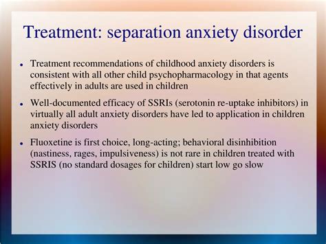 Ppt Anxiety Disorders Separation Anxiety Disorder Powerpoint