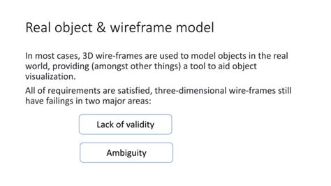 lecture 6 wireframe modeling pdf types of it ppt