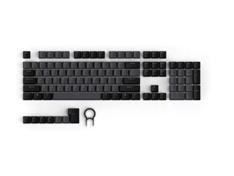 Tecware PBT Keycap Set Black TWKB PBT BK CR GROUP Online Store Singapore