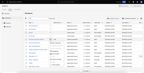 Segmentation Service Ui Guide Adobe Experience Platform