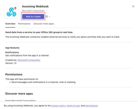Microsoft Teams Outbound Webhooks Coralogix Docs