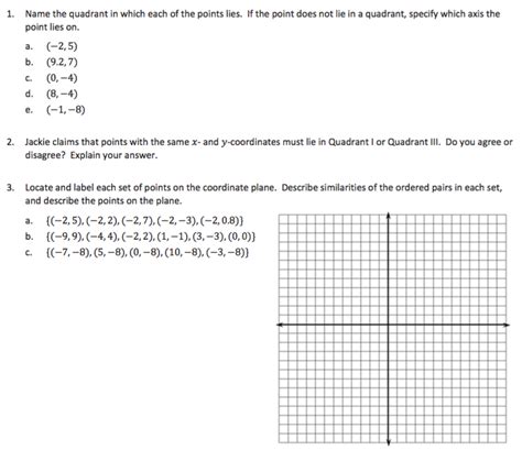 4 2 How Do We Graph An Ordered Pair Have A Problem Use Math To
