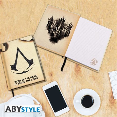 Assassins Creed Notebook Crest A5