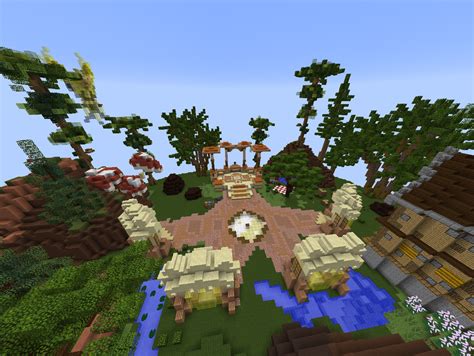 Lobby Spawn Hub Minecraft Map