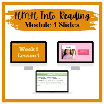 HMH Into Reading Module 1 Slides By Sus In 2nd TPT