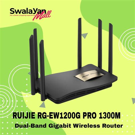 Jual Ruijie Reyee Rg Ew G Pro M Dual Band Gigabit Wireless Router Shopee Indonesia