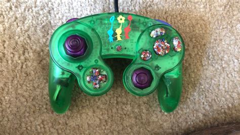 Finally Finished My Pikmin Themed Controller And I Thought You All