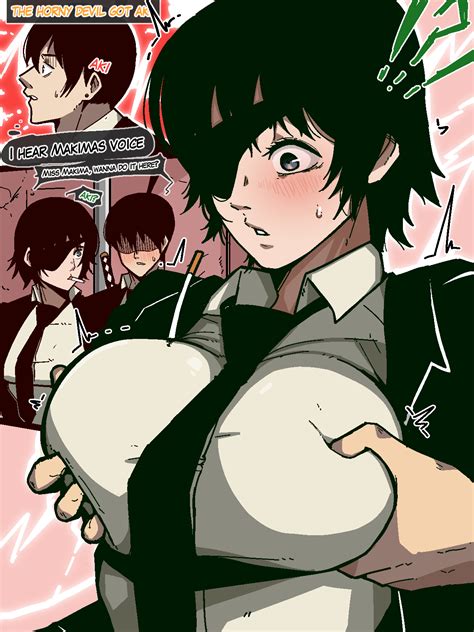 Rule 34 1boy Black Hair Black Jacket Blush Breast Grab Breasts