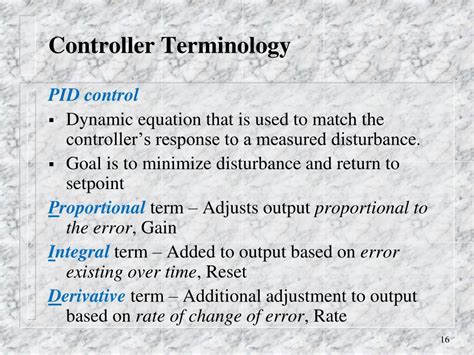 ppt process instrumentation part 2 control loops and the final control element powerpoint