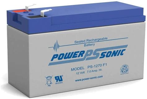Power Sonic V Ah Sla Battery The Computer Shop