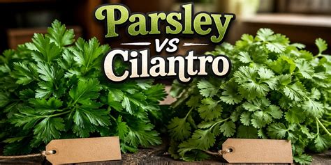 Parsley Vs Cilantro Two Herbs Two Very Different Medicines The Lost