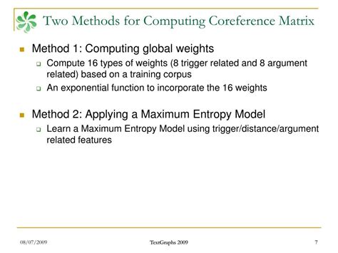 Ppt Graph Based Event Coreference Resolution Powerpoint Presentation