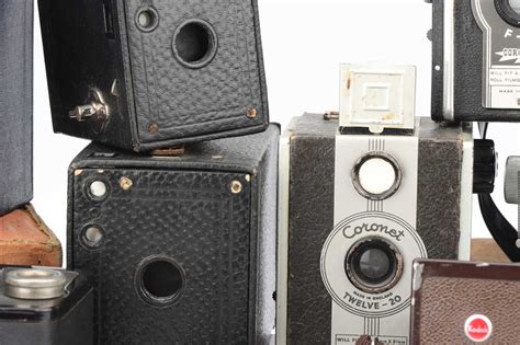 Lot 297 A Selection Of Box Cameras