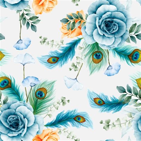 Peacock Seamless Pattern Images Free Download On Freepik