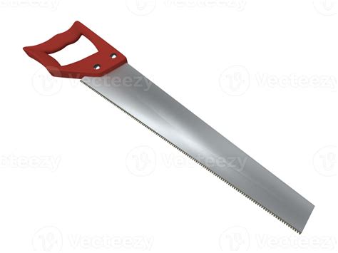classic hack saw isolated 3d rendering 16406765 png