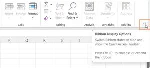 5 Ways To Show The Ribbon In Excel Excelgraduate