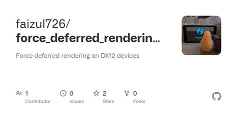 Github Faizul726forcedeferredrenderingminecraftbedrock Force
