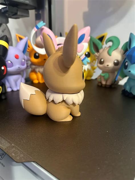 Eevee Chibi By Atseini Makerworld Download Free 3d Models