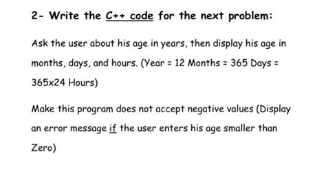 Solved Write The C Code For The Next Problem Ask The Chegg Com