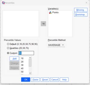 How To Calculate Percentiles In SPSS With Example
