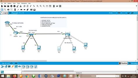 Cara Konfigurasi Wireless Router Pada Cisco Packet Tracer Dunia Digital