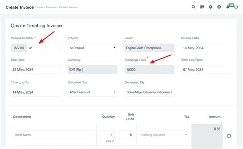 Invoice Bantuan Solusip