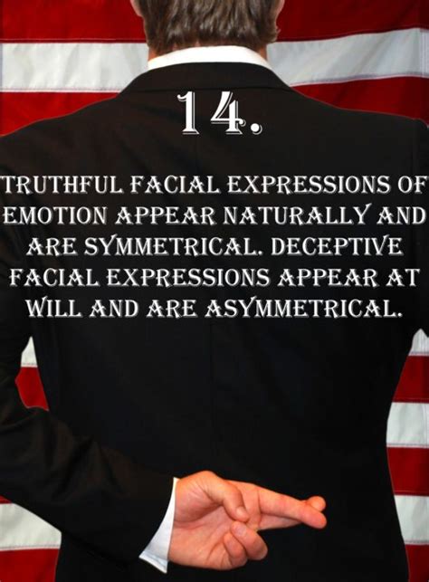 Deception Tip 14 Symmetrical Expressions How To Detect Deception