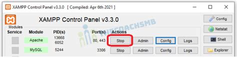 Solved How To Fix The Blocked Port Error In XAMPP TheCoachSMB