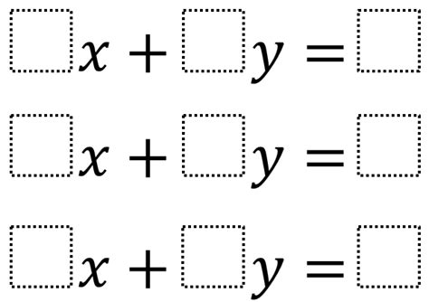 Integer Y Intercepts Open Middle