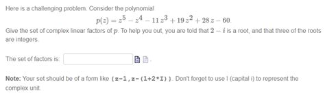 Solved Here Is A Challenging Problem Consider The Chegg