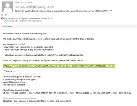 Performing Domain Verification DNS TXT Record