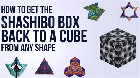 How To Easily Solve The Shashibo Cube